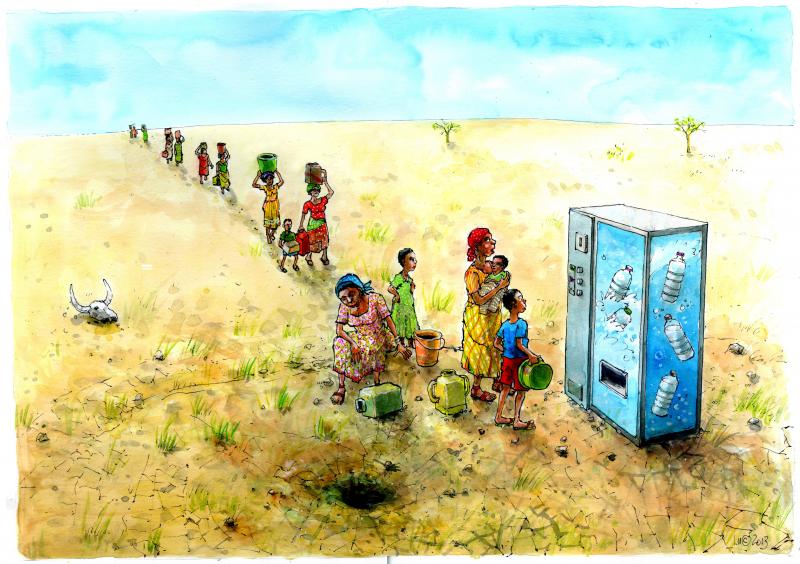 Political Cartoon About Scarcity