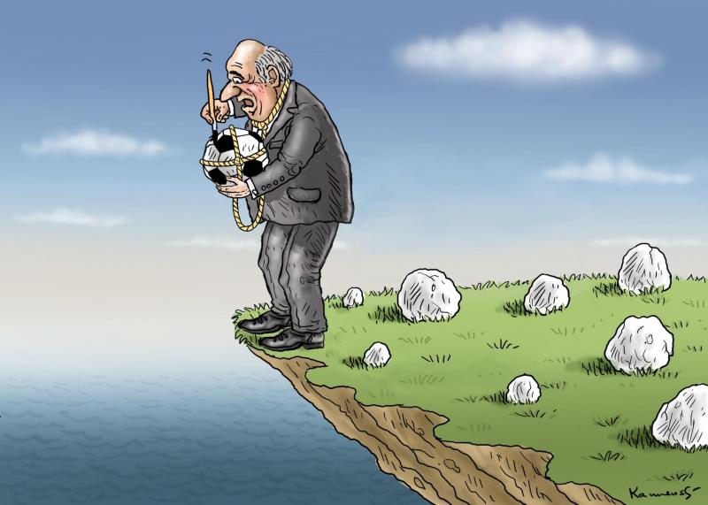 Blatter´s suicide | Cartoon Movement