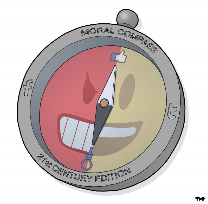 Our Online Moral Compass | Cartoon Movement