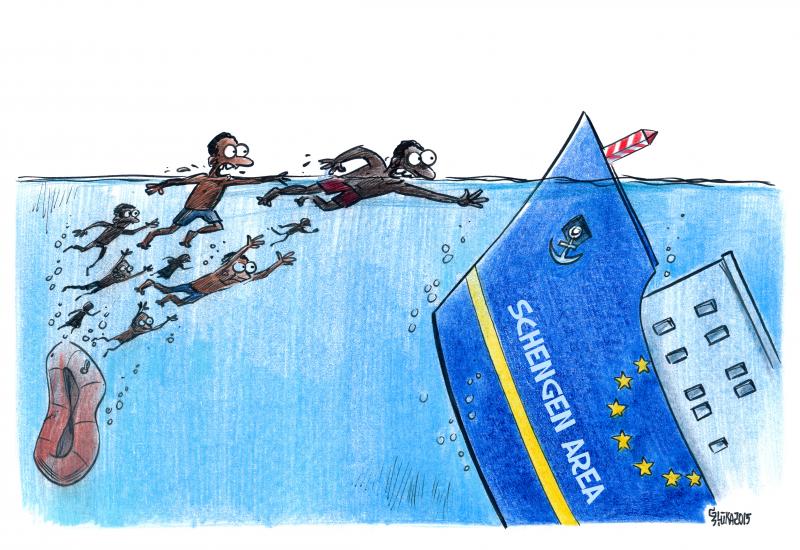 Schengen Area | Cartoon Movement