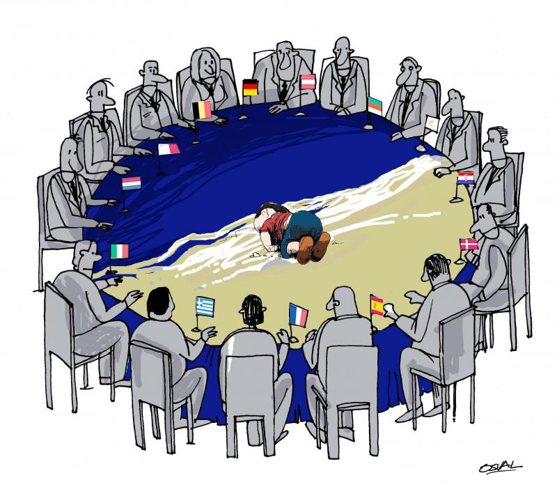 Urgent EU summit | Cartoon Movement