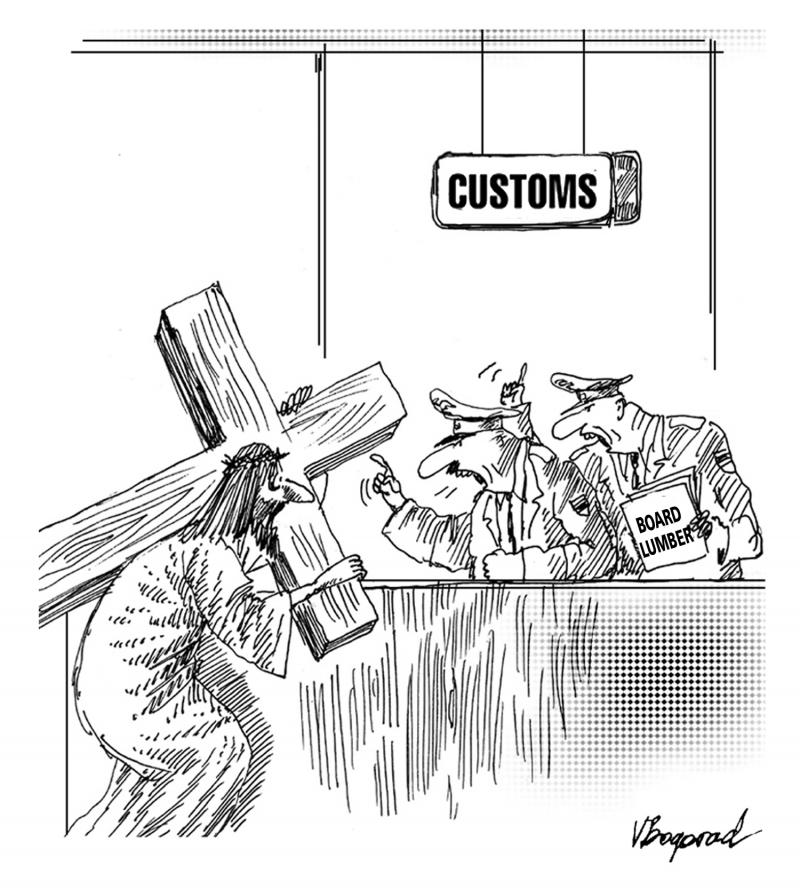 customs ban | Cartoon Movement