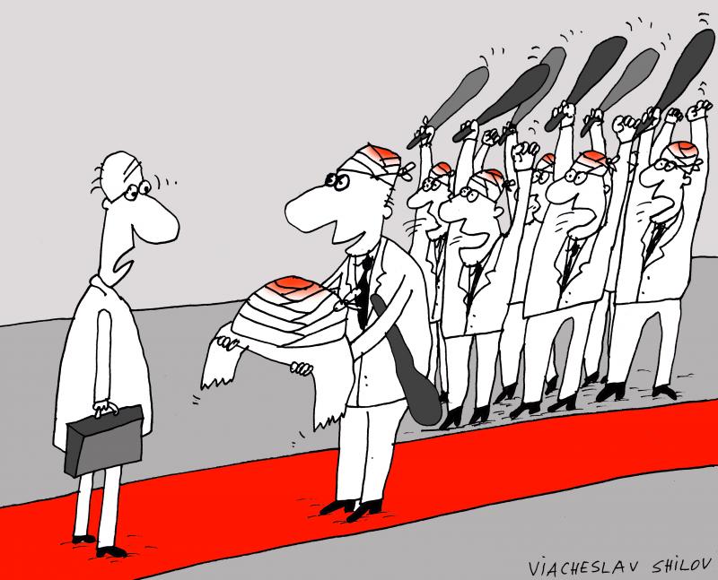 meeting an important person | Cartoon Movement