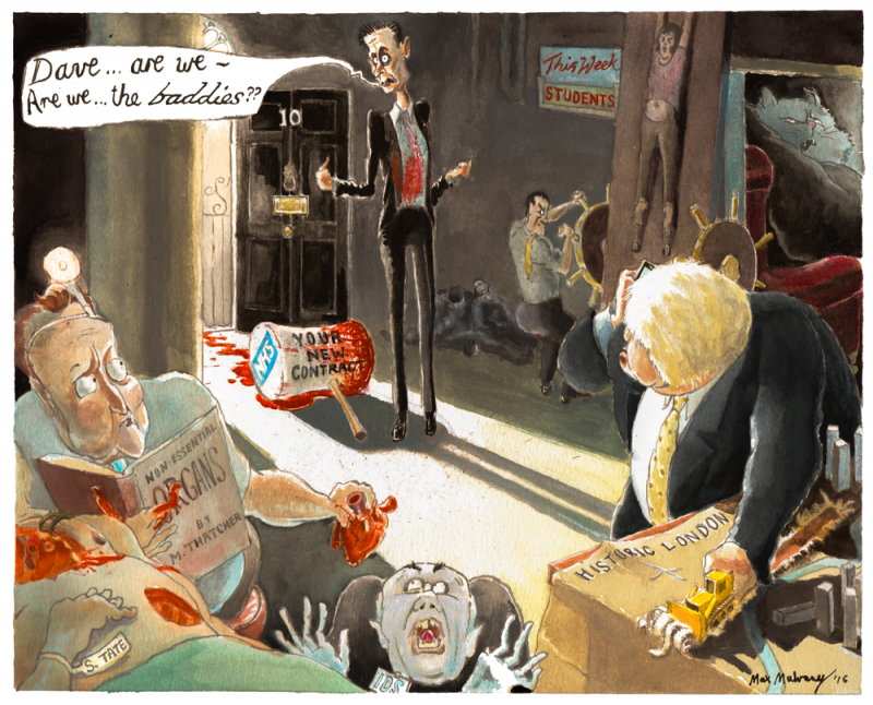 Jeremy Hunt and pals have a moment of realisation | Cartoon Movement