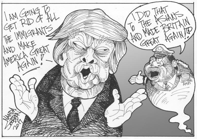Trump Idi Amin | Cartoon Movement