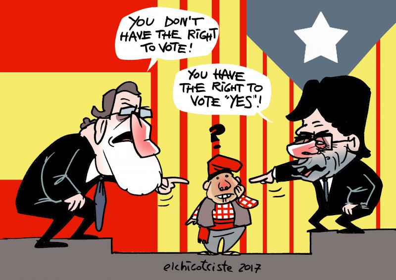 CATALAN DOUBLE OPPRESSION | Cartoon Movement