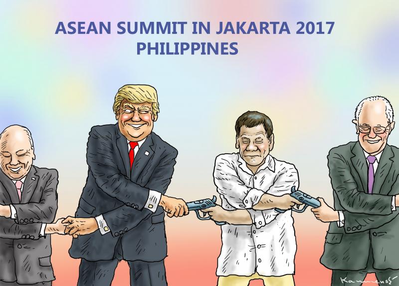 ASEAN SUMMIT IN JAKARTA | Cartoon Movement