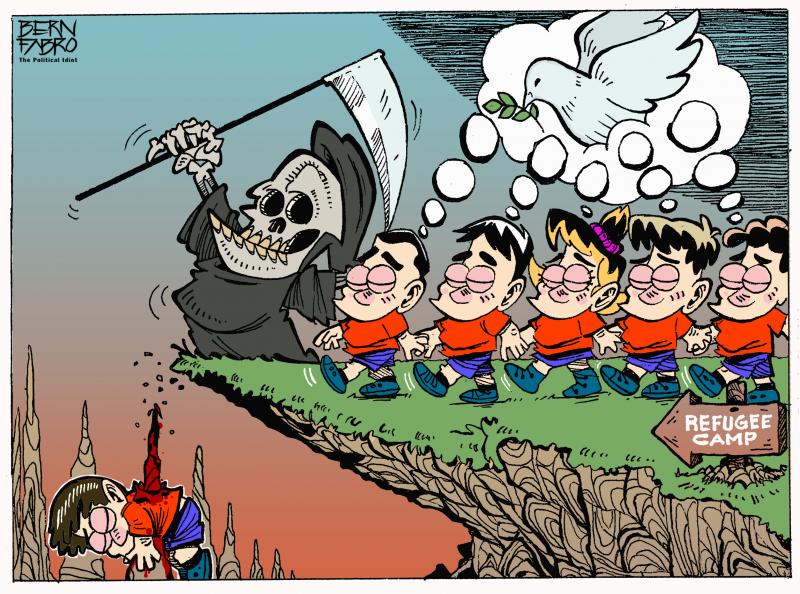 Child Refugees | Cartoon Movement