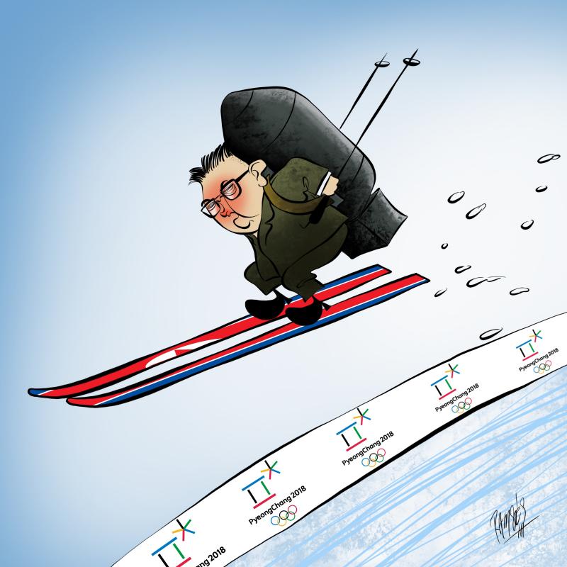 Really cold Winter Olympic Games... | Cartoon Movement