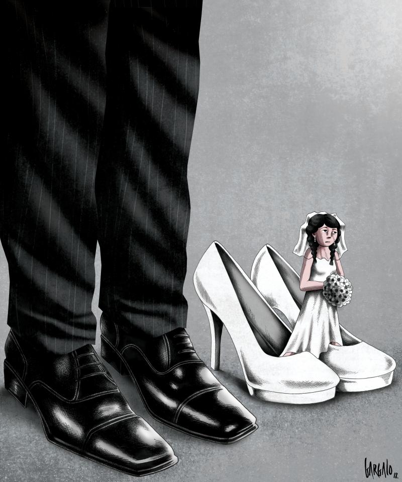 Against child marriages | Cartoon Movement