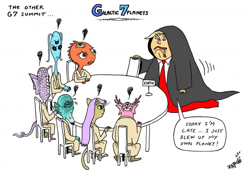 The other G7 summit | Cartoon Movement