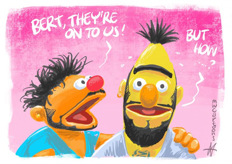 Coming out: Bert and Ernie | Cartoon Movement