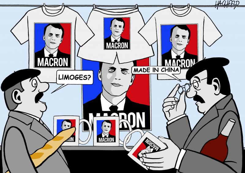 MACRON souvenirs | Cartoon Movement