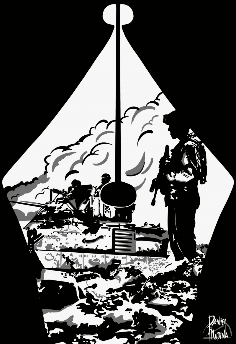 War-time journalist | Cartoon Movement