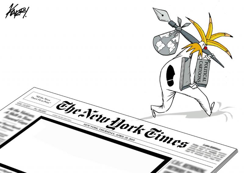 'The New York Times' NO más caricaturas | Cartoon Movement