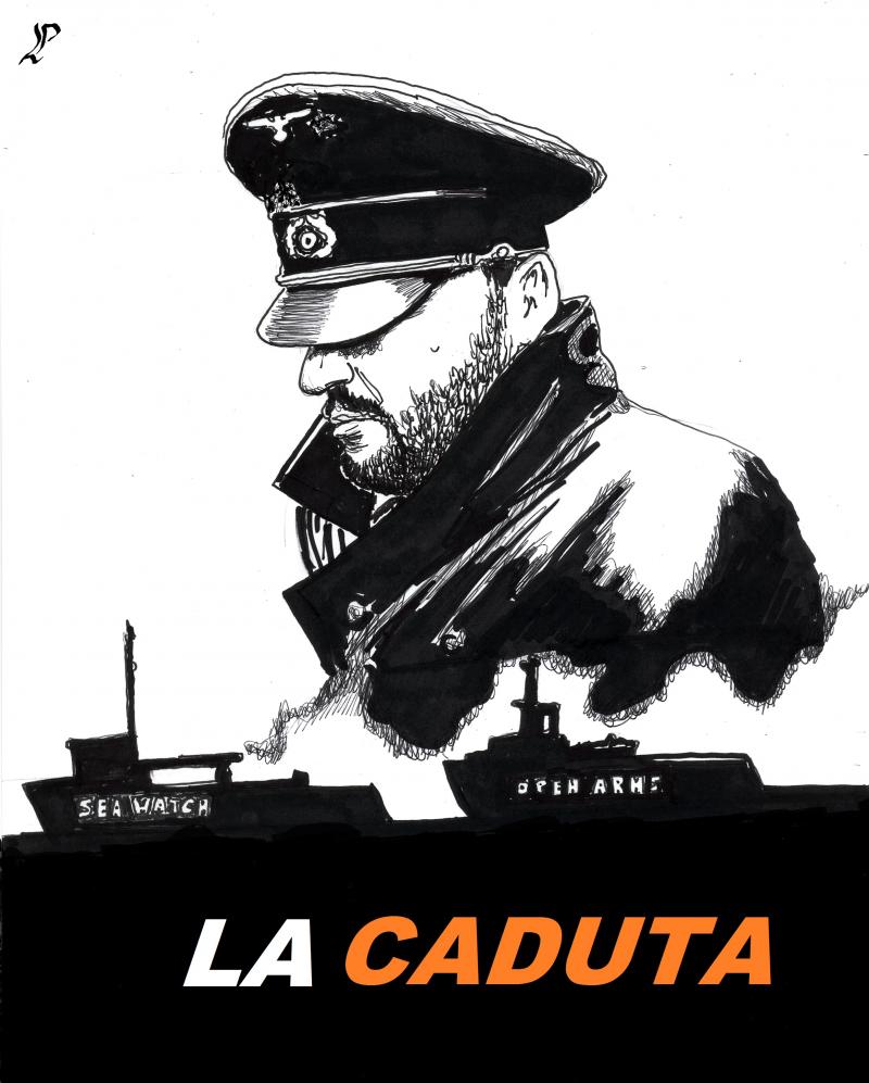 Salvini's downfall | Cartoon Movement