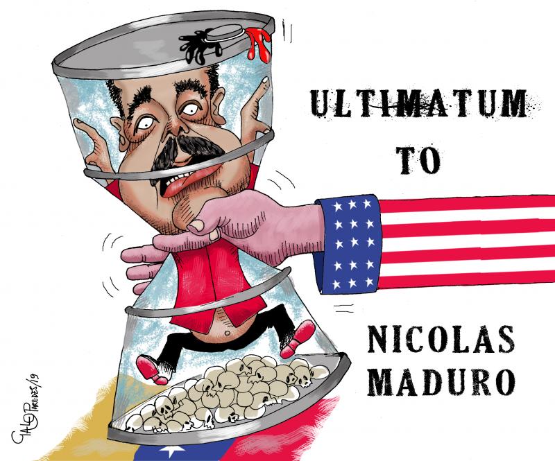 Ultimatum to Nicolas Maduro | Cartoon Movement