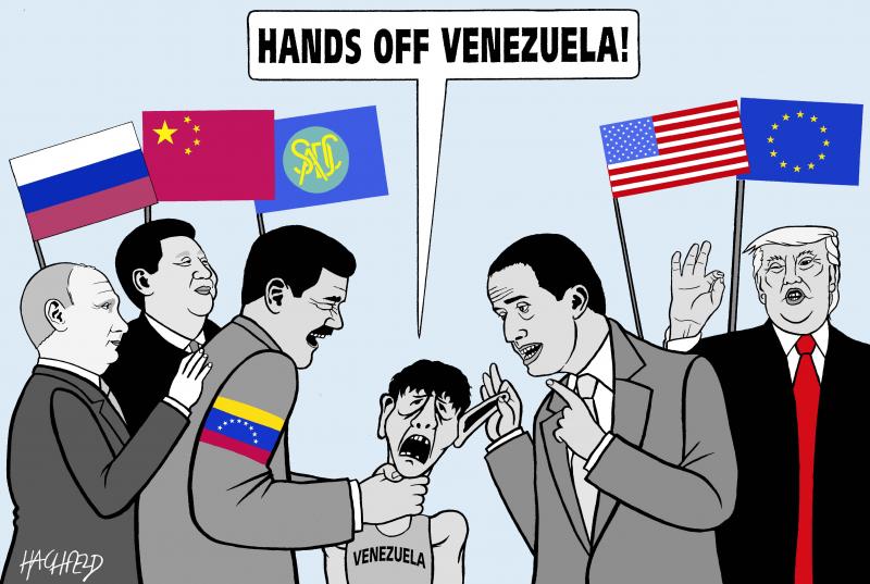 Hands off Venezuela | Cartoon Movement