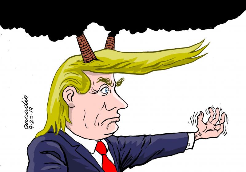 The anti-ecological demon. | Cartoon Movement