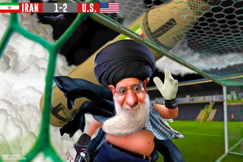 Own goal Khamenei | Cartoon Movement