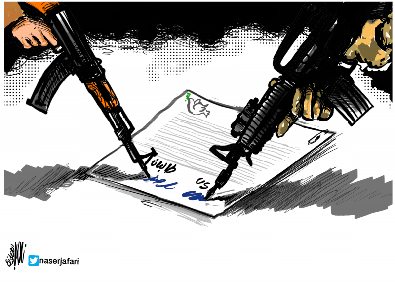 US and Taliban | Cartoon Movement
