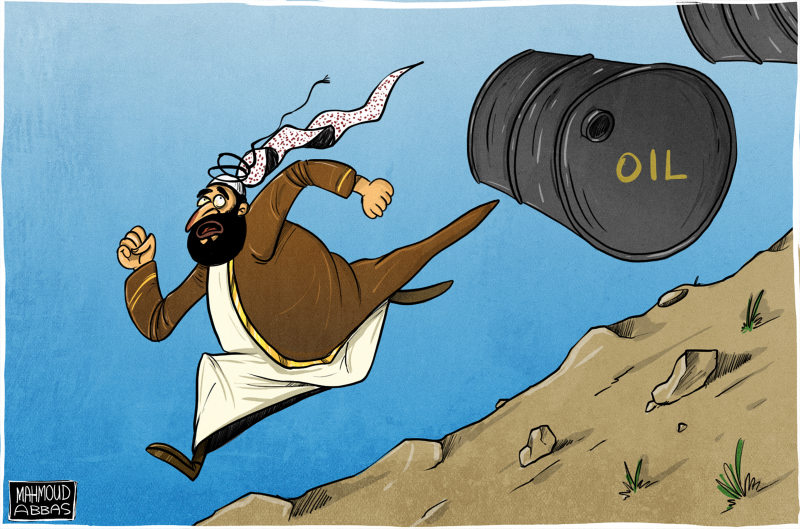 Falling oil price | Cartoon Movement