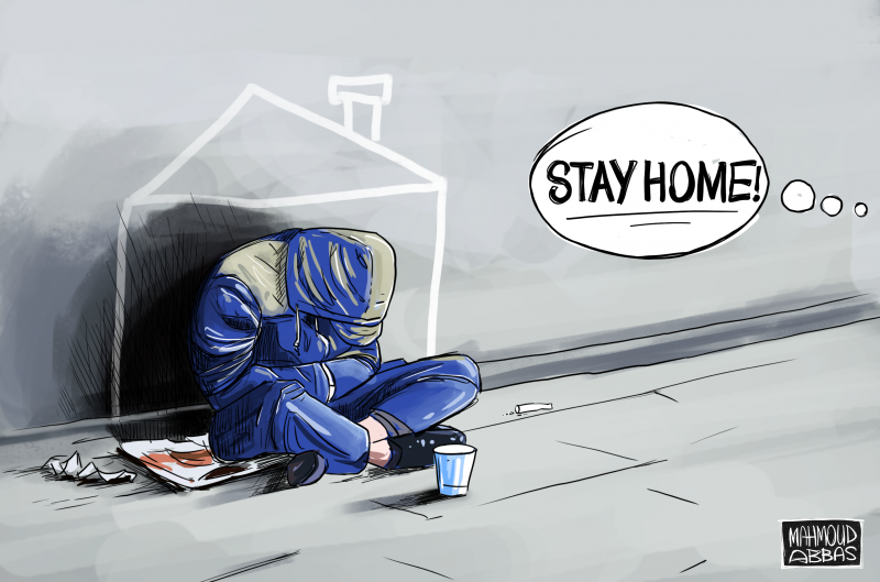 Homeless,Stay home | Cartoon Movement