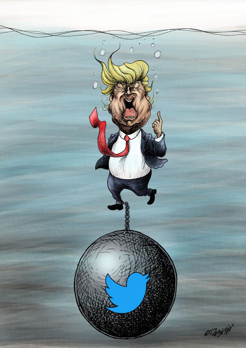 Trump's Twitter | Cartoon Movement