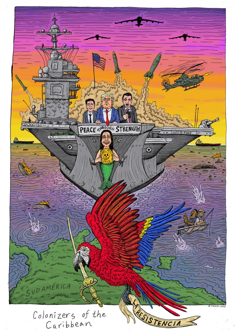 Colonizers of the Caribbean | Cartoon Movement