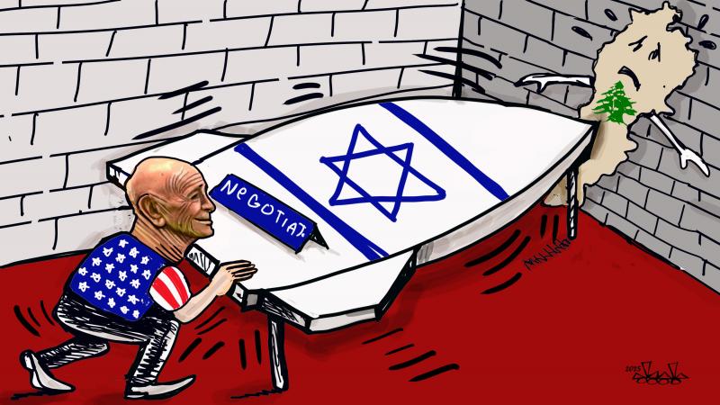 pressure on lebanon | Cartoon Movement