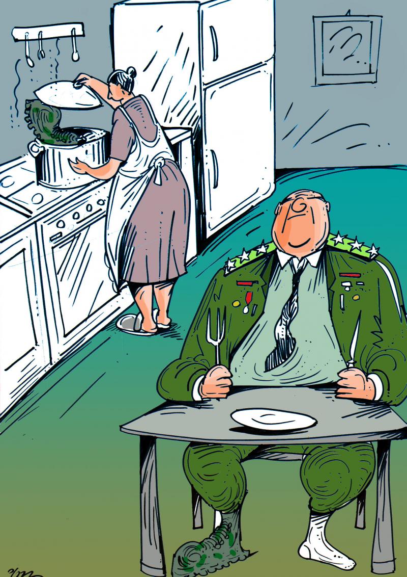 soldier and eat | Cartoon Movement