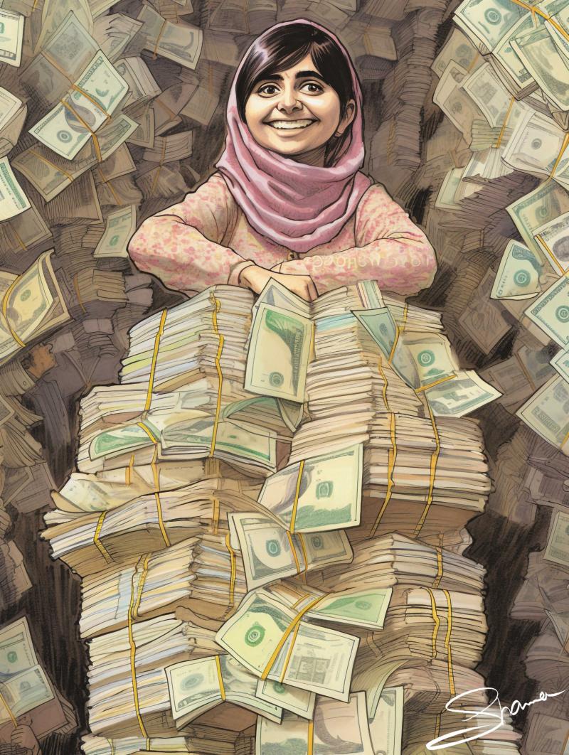 "How a Shot Made me a Millionaire" Malala Yousafzai | Cartoon Movement