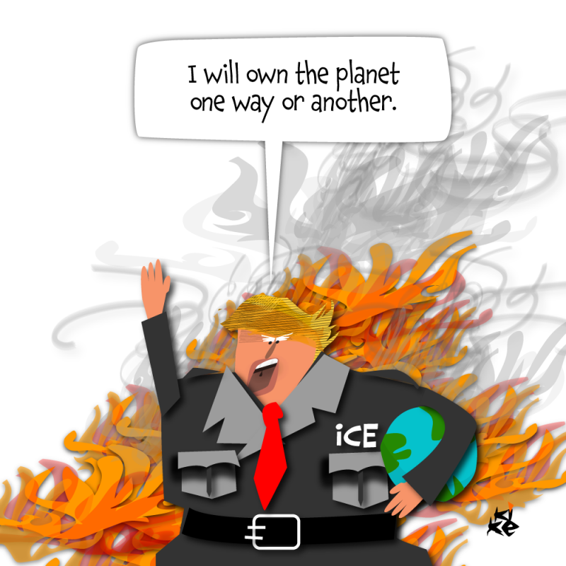 Planet on fire | Cartoon Movement