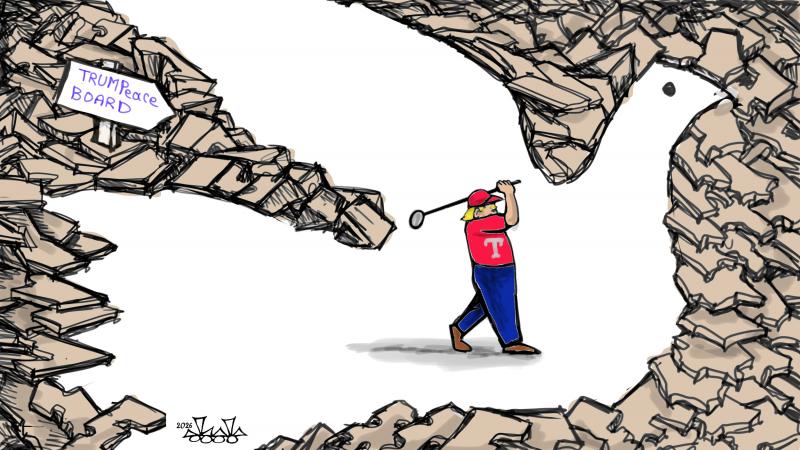 TRUMPEACE GAME... | Cartoon Movement