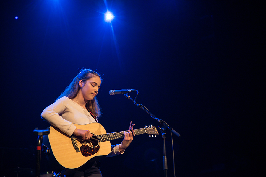 Pop rock music photography magazine. Allie Sherlock concert pictures