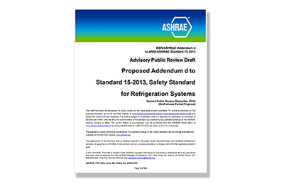 ASHRAE to modify A2L safety standard - Cooling Post