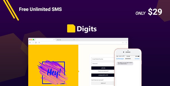 Digits WordPress Mobile Number Signup and Login 7.9.2.13 - Club WPress