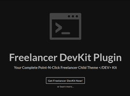 Freelancer DevKit 1.0.4 - Club WPress