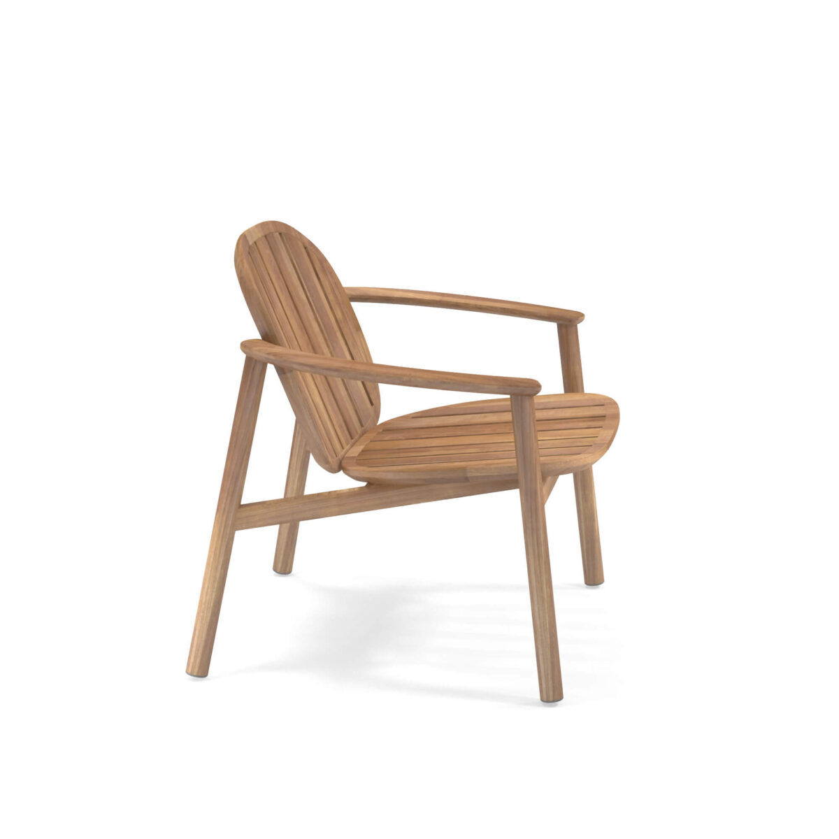 Poltrona Teak da giardino / esterno in teak - Collezione Twins - EMU