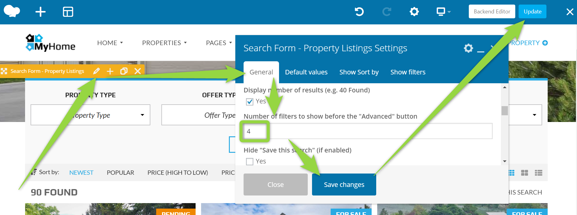 CSS Customization How To Display 4 Search Fields On The Dynamic CSS Customization How To Display 4 Search Fields On The Dynamic