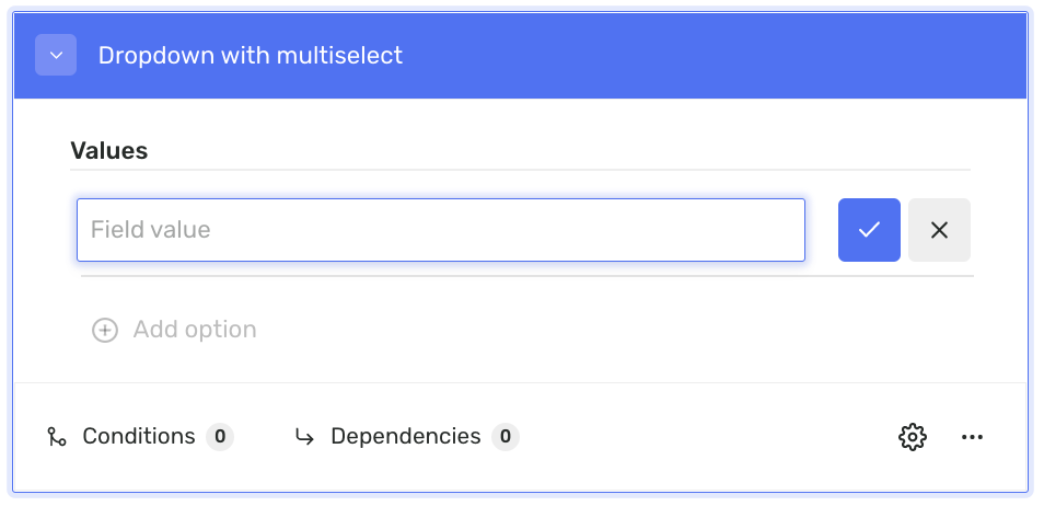 Input Field Types | Accutics Standardize : Accutics
