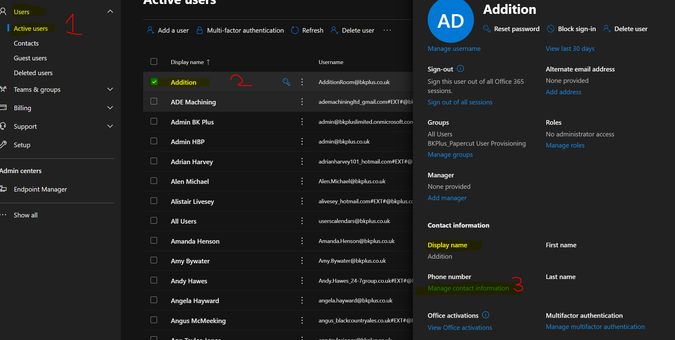 Office 365 Users Display Name Concero Office 365 Users Display Name Concero