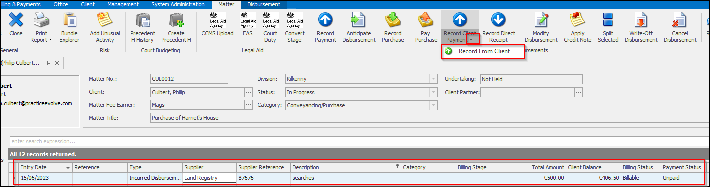 Anticipated Disbursements AD's