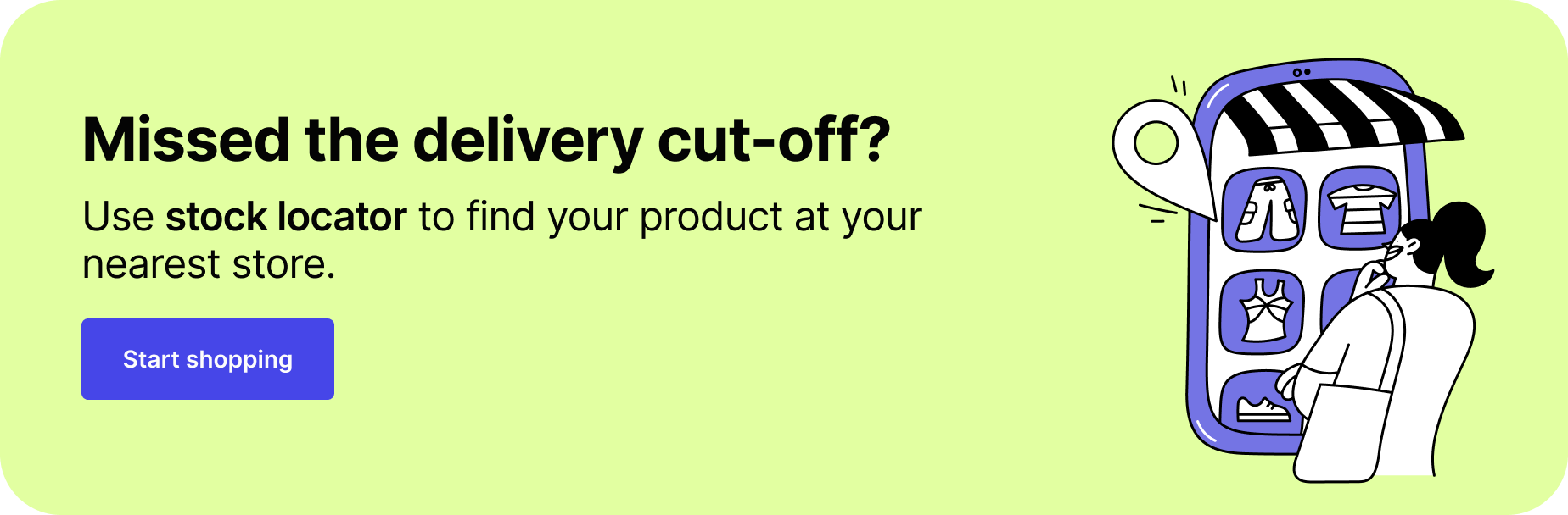 How do I use the stock locator to find items for Christmas?