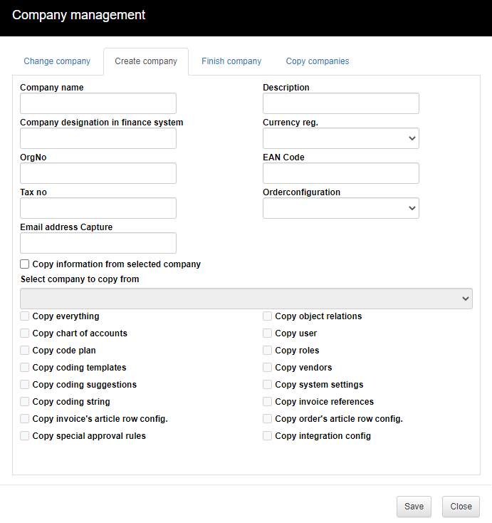 Companies : MediusGo Customer Portal