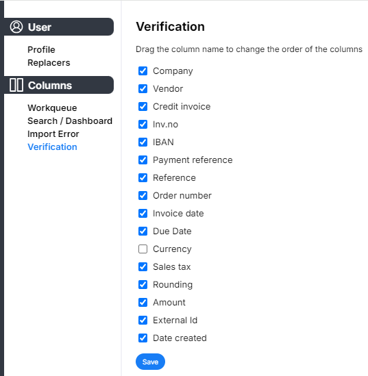 Settings : MediusGo Customer Portal