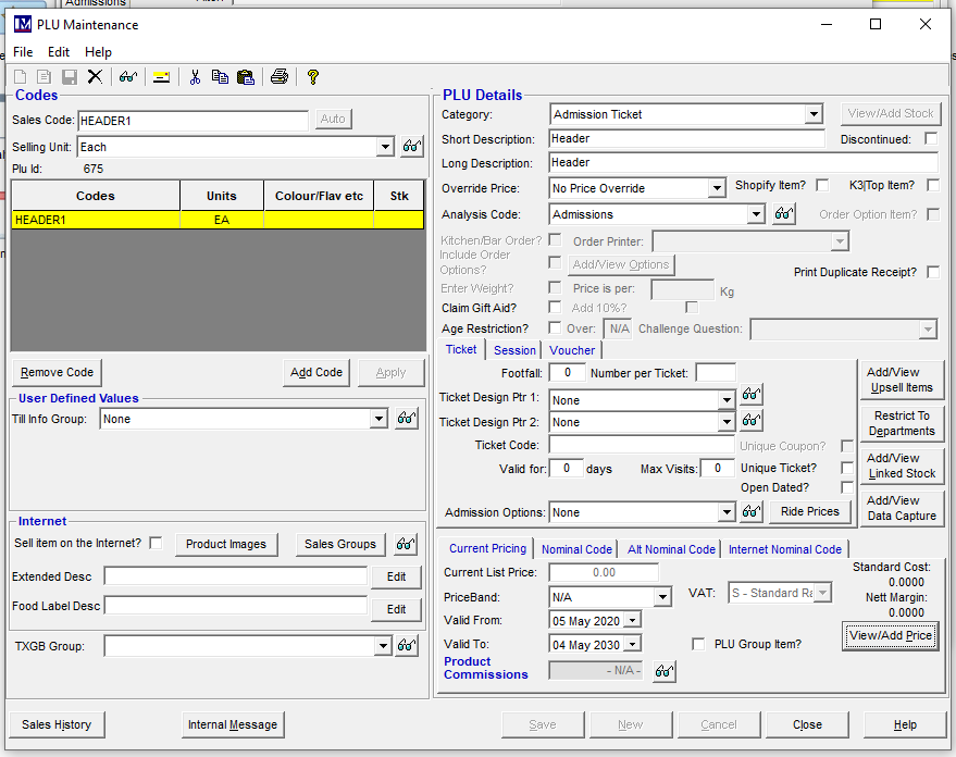 Adding Sub Headers to Booking Templates