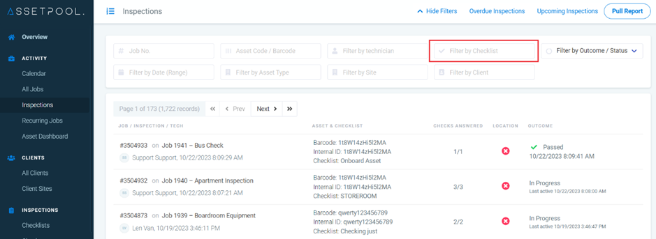 How to get a failed checkpoint report?