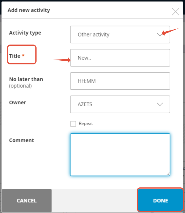 Year plan/calendar - create and manage : Azets Cozone Support Portal