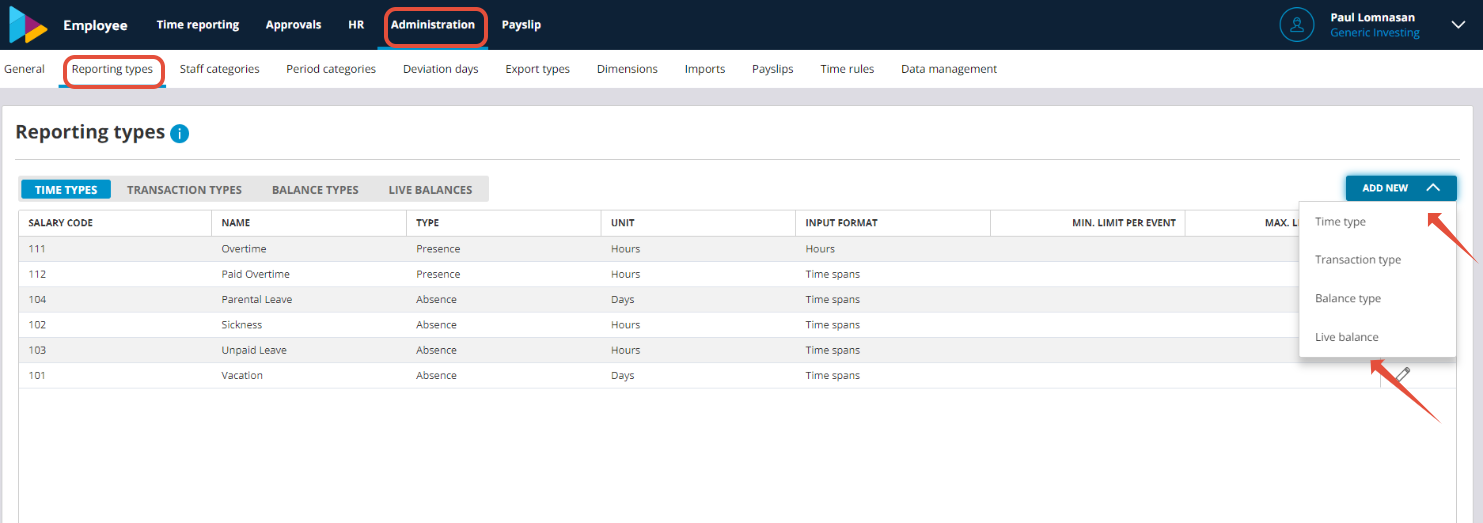 How to set up a live balance : Azets Cozone Support Portal